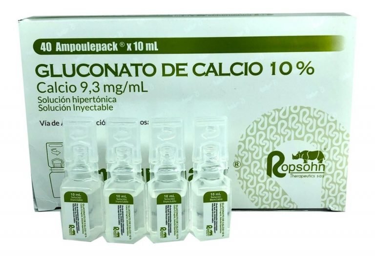 Gluconato de Calcio 10% – Distribuciones IMCA